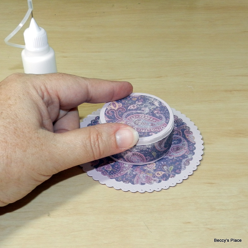 Beccy's Place: Tutorial - Hat Easel Card