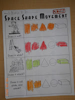 Mrs. Whaley's Kindergarten: Space Shapes