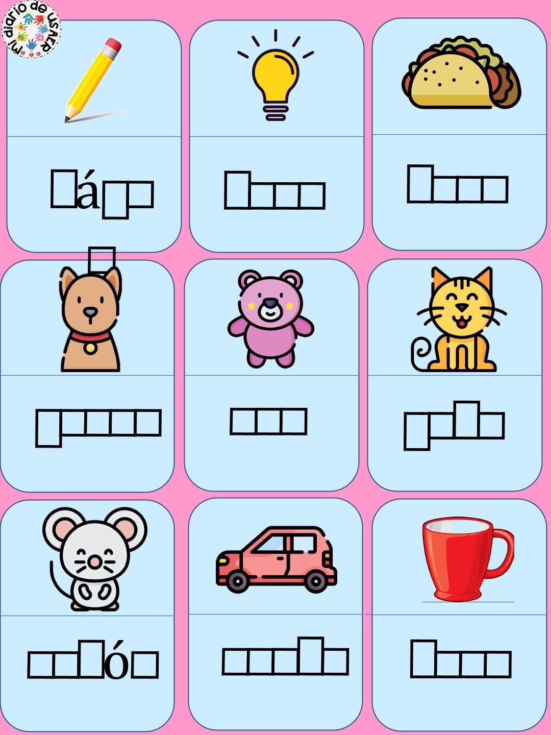 Leer con Dos Sílabas | Materiales Educativos para Maestras