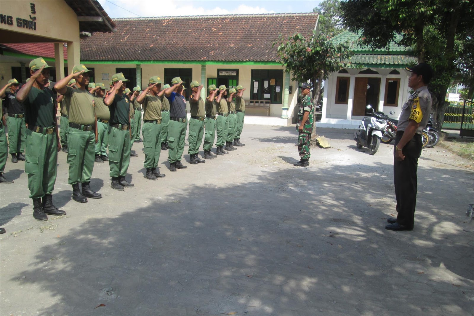 Peningkatan Kemampuan Linmas Desa Sendangsari Pajangan Bantul | Humas ...
