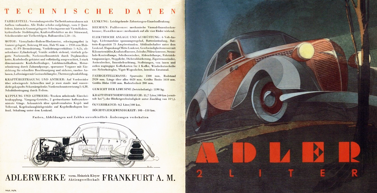 transpress nz: 1937 Adler 2.5 liter