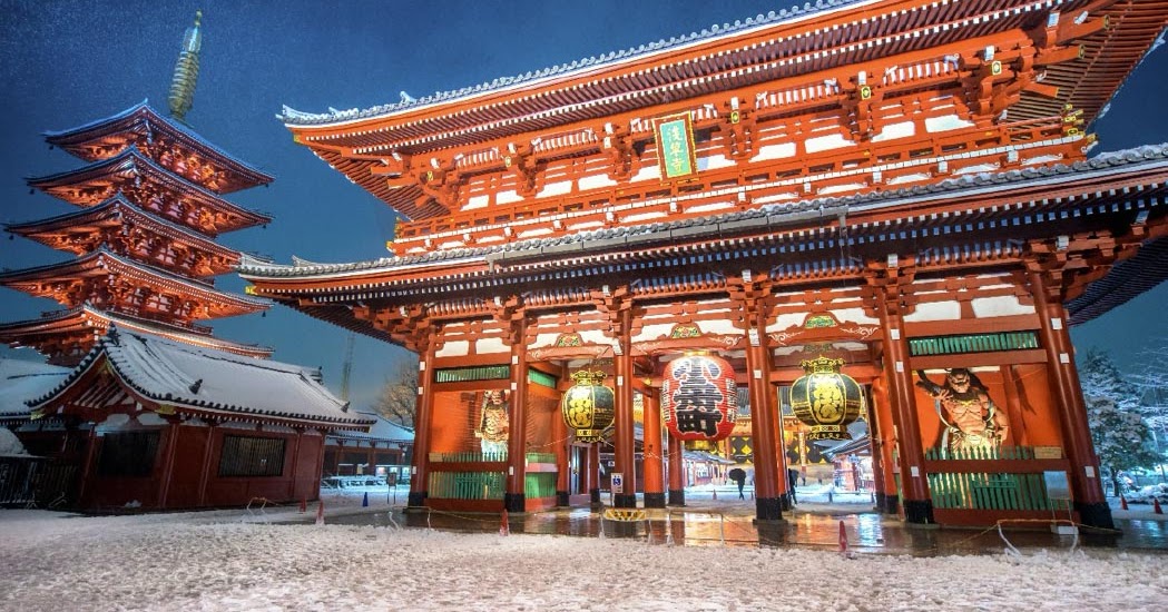 KUIL SENSOJI, PUSAT BUDDHISME BAGI MASYARAKAT JEPUN DI TOKYO
