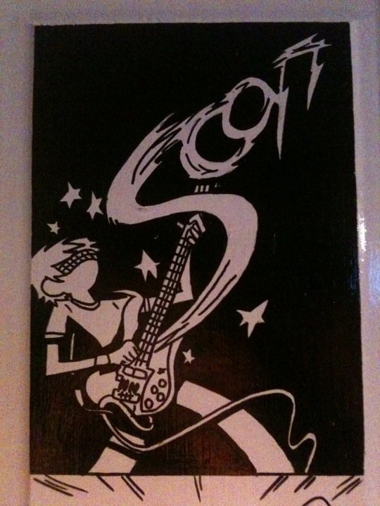 Loki Designs: Scott Pilgrim Door