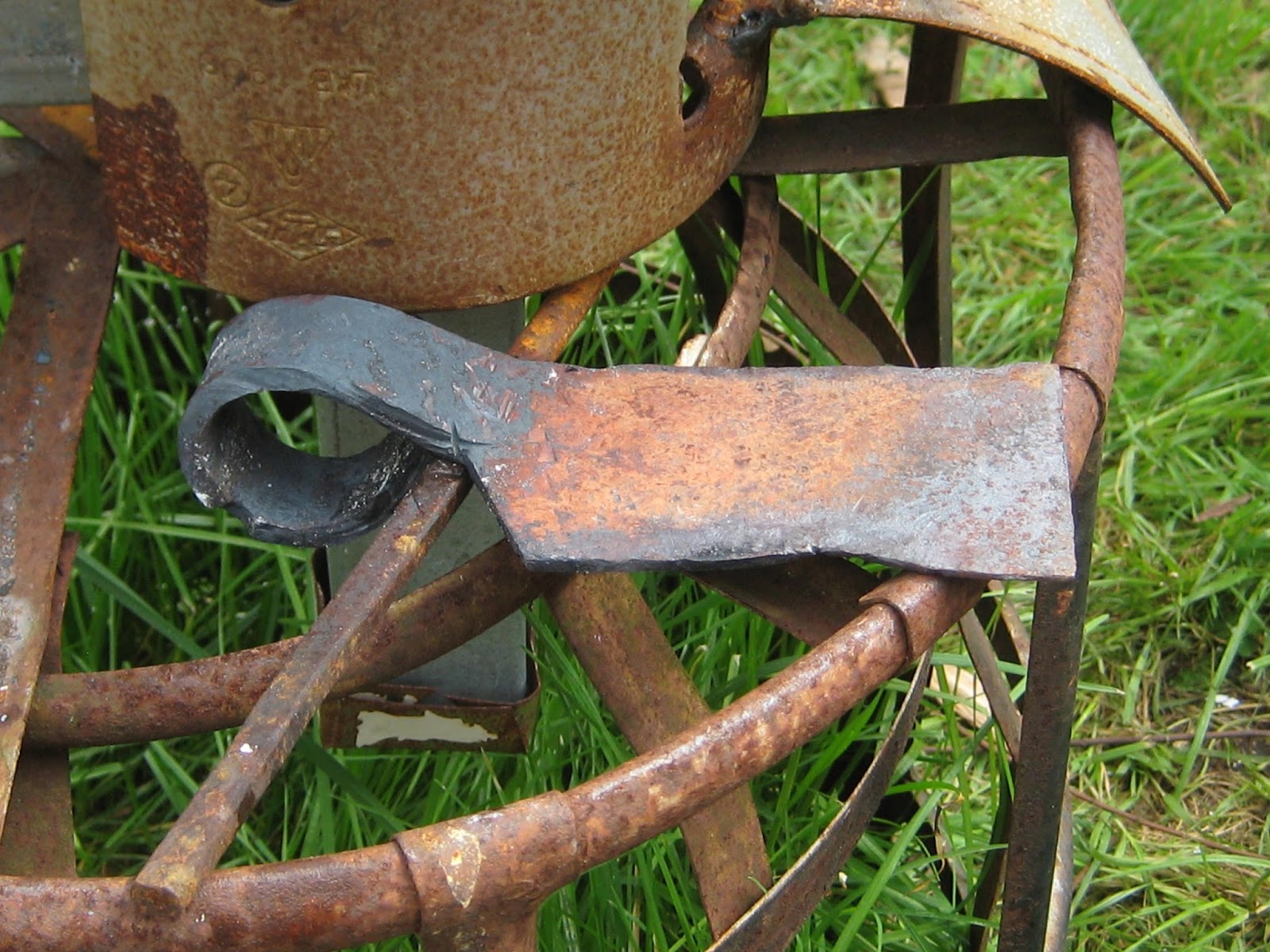 Wrapped eye leafspring hawks - Axes, Hatchets, Hawks, Choppers, etc - I ...