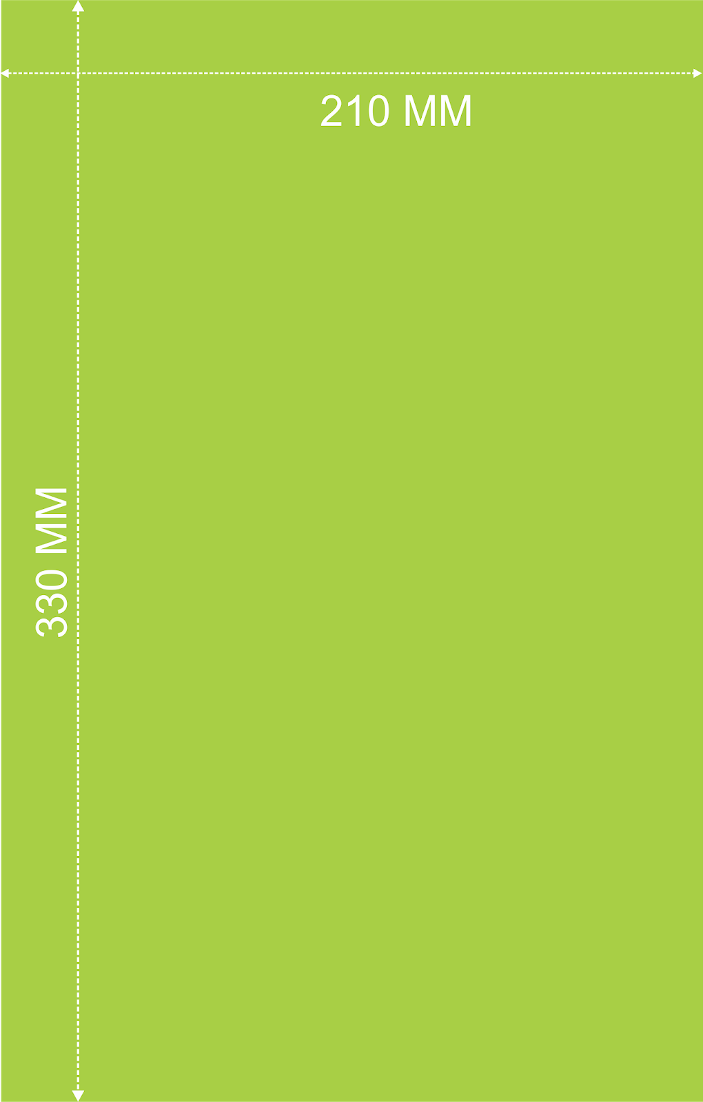 Ukuran Kertas F4 Dalam Berbagai ukuran Satuan – BLOGKAMARKU