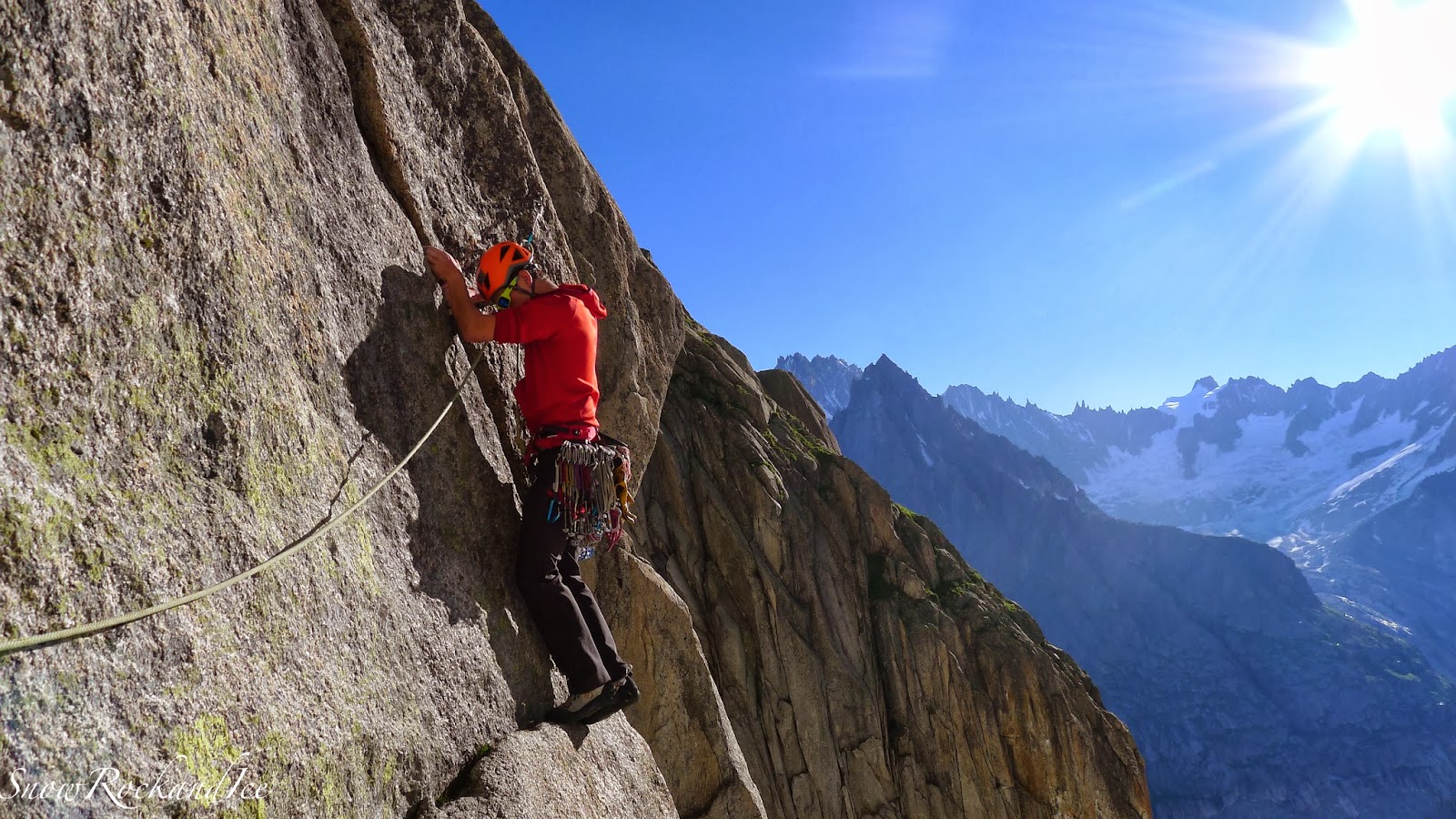 Rachel's Adventures: Alpine Rock Climbing in Chamonix