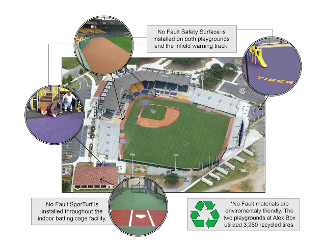No Fault Sport Group: Spotlight: LSU Baseball Alex Box Stadium