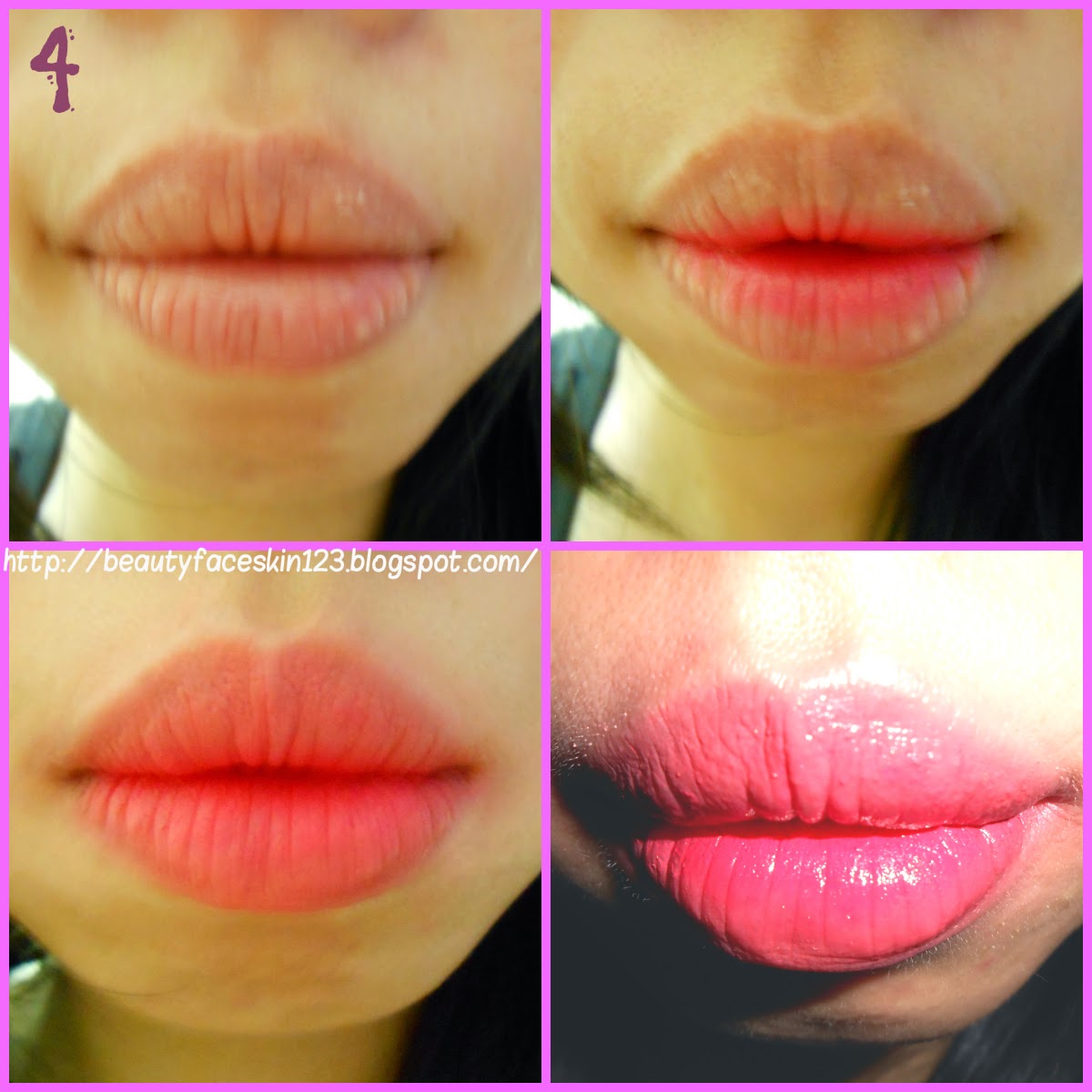 GREAT SKINandLIFE: MAKEUP: KOREAN NUDE GLOWY MAKEUP&GRADIENT LIPS 2014