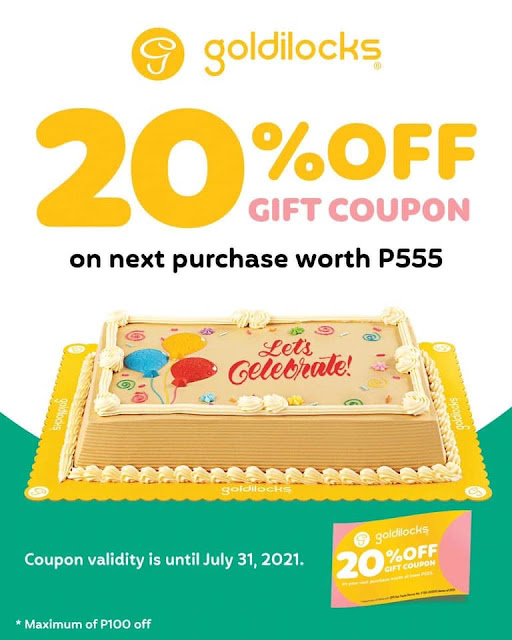 Manila Shopper: Goldilocks celebrates 55th Anniversary with ₱55 OFF ...