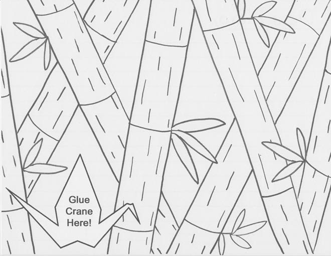 Hudyarchuleta: Bamboo Coloring Pages