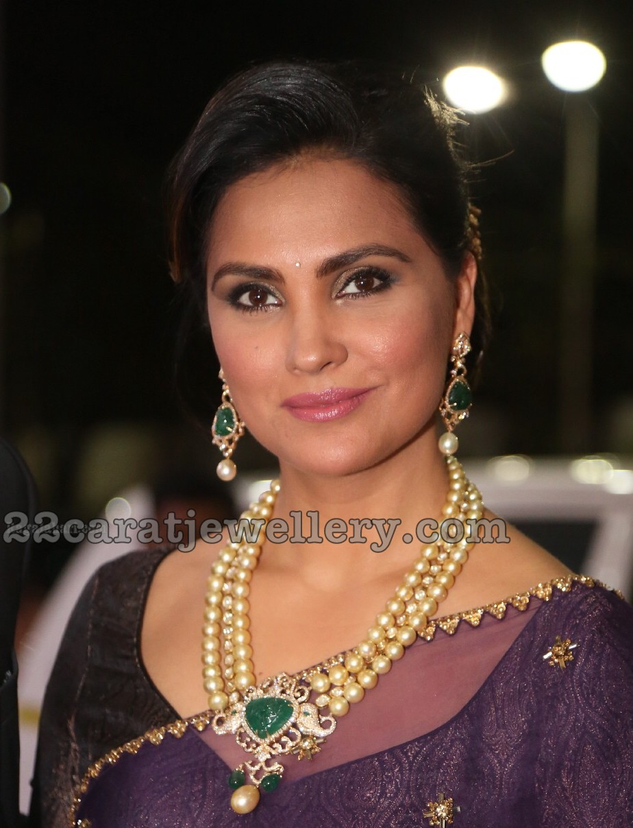 Lara Dutta Pearls Long Chain - Jewellery Designs