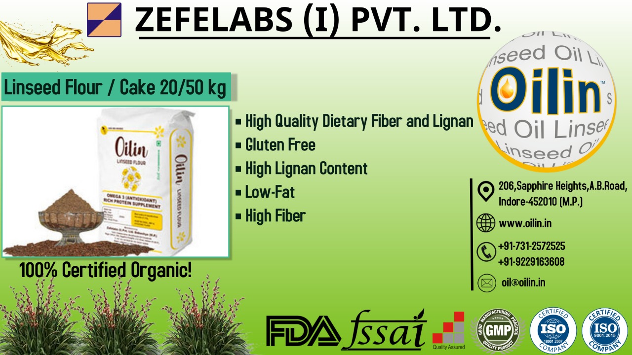 Benefits of Flax seed Oil: Linseed Flour / Cake