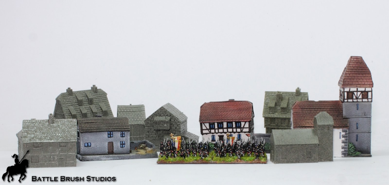 Battle Brush Studios: Review: Leven Miniatures 6mm Buildings