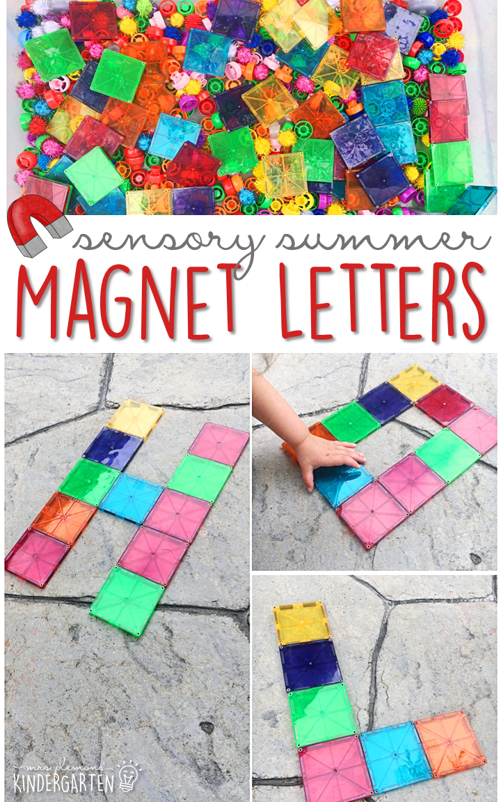10 Ways to Play with Magnets {Sensory Summer} - Mrs. Plemons' Kindergarten