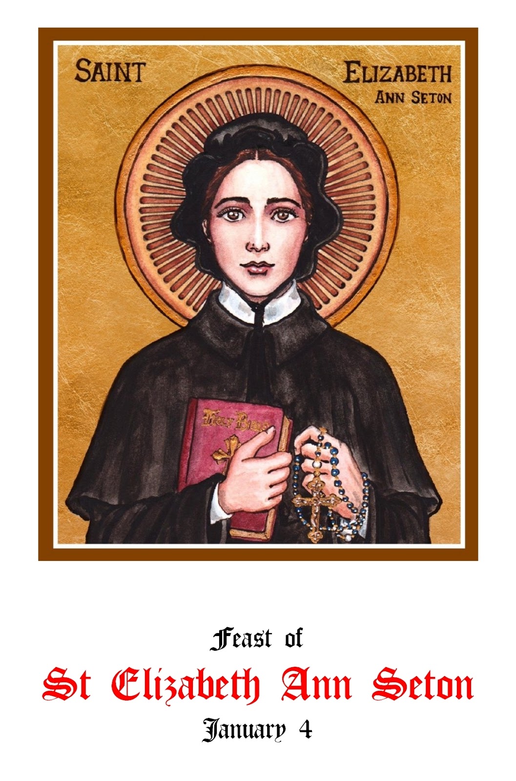 St Longinus Recovery Resources, Inc: Feast of St Elizabeth Ann Seton