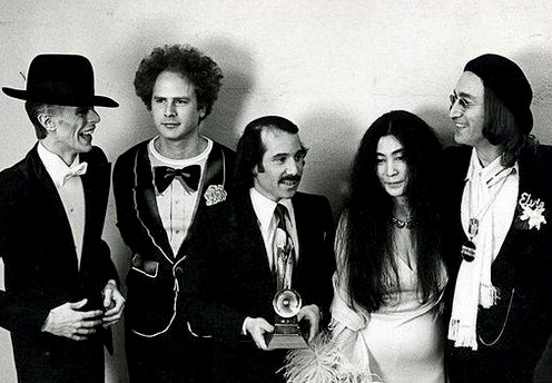 David Bowie, Yoko Ono and John Lennon Attend the 17th Annual Grammy ...