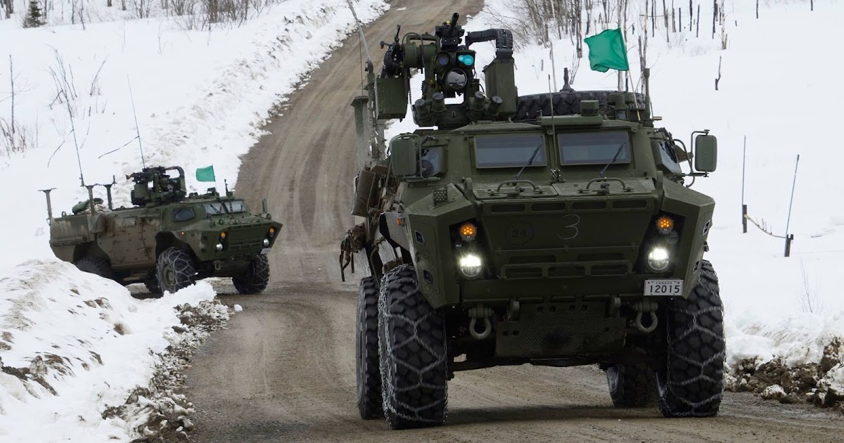 SNAFU!: Tactical Armoured Patrol Vehicle (TAPV) in the snow with ...