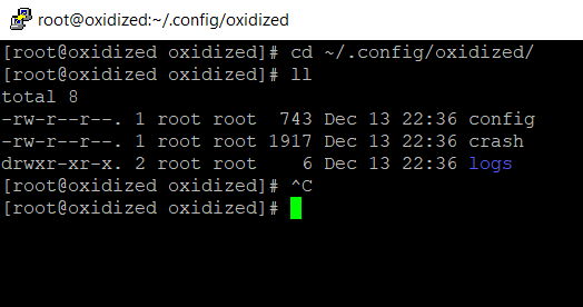 Oxidized - Cài đặt server backup configuration network tập trung với ...