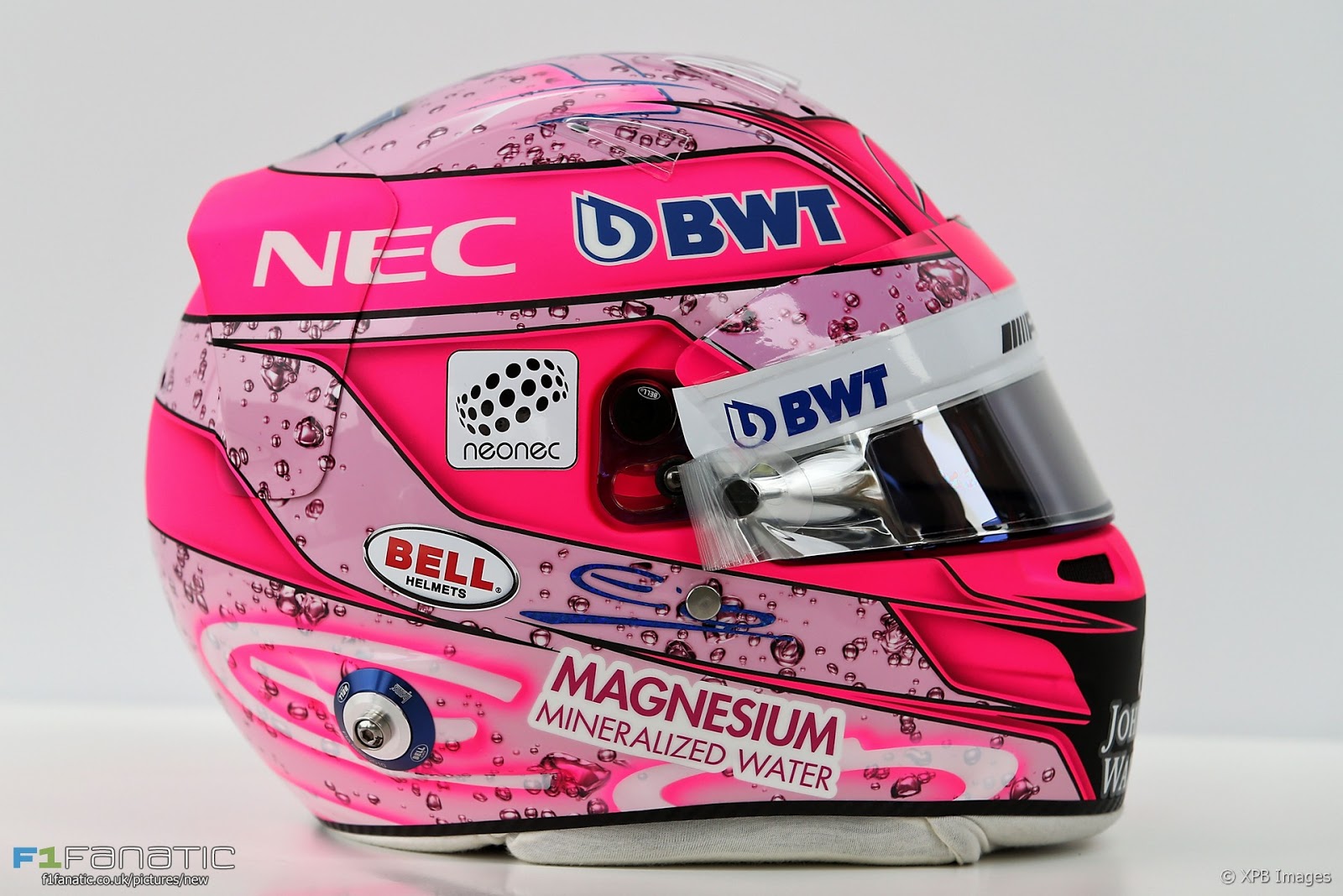 Racing Helmets Garage: Bell HP7 E.Ocon 2017 by Jens Munser Designs