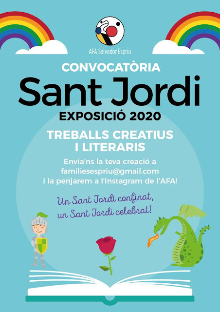 AFA Salvador Espriu: Sant Jordi confinat de l'AFA AFA Salvador Espriu: Sant Jordi confinat de l'AFA