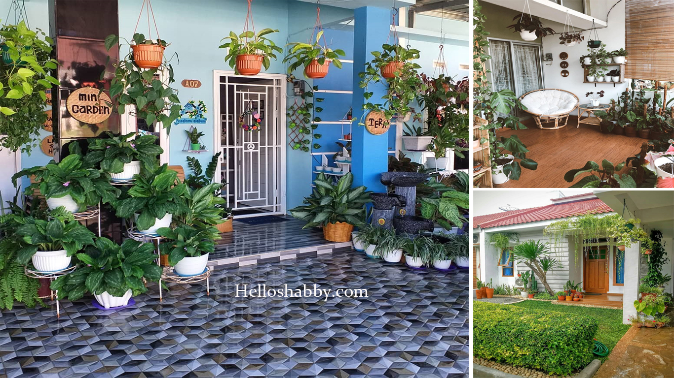 Inspirasi Bunga Gantung di Teras Rumah yang Cantik dan Bisa Anda Tiru ...