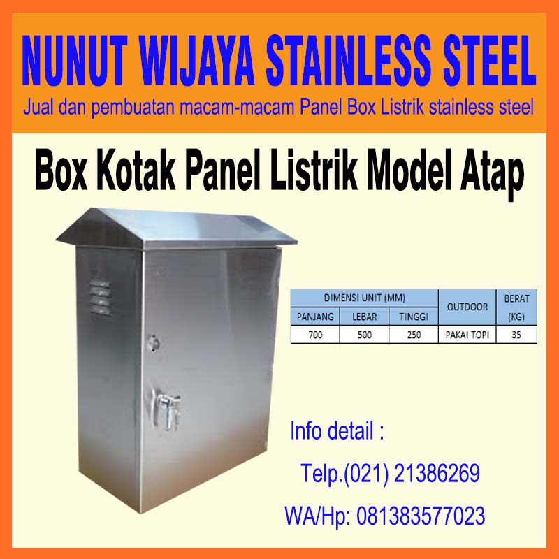 FABRIKASI MACAM MACAM BOX PANEL LISTRIK/ ELECTRICAL BOX CONTROL ...