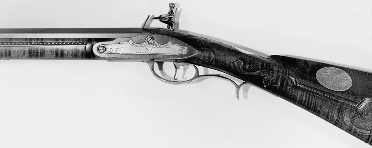 Contemporary Makers: Flintlock Magazine: Cover Rifle by Jerry Kirkland