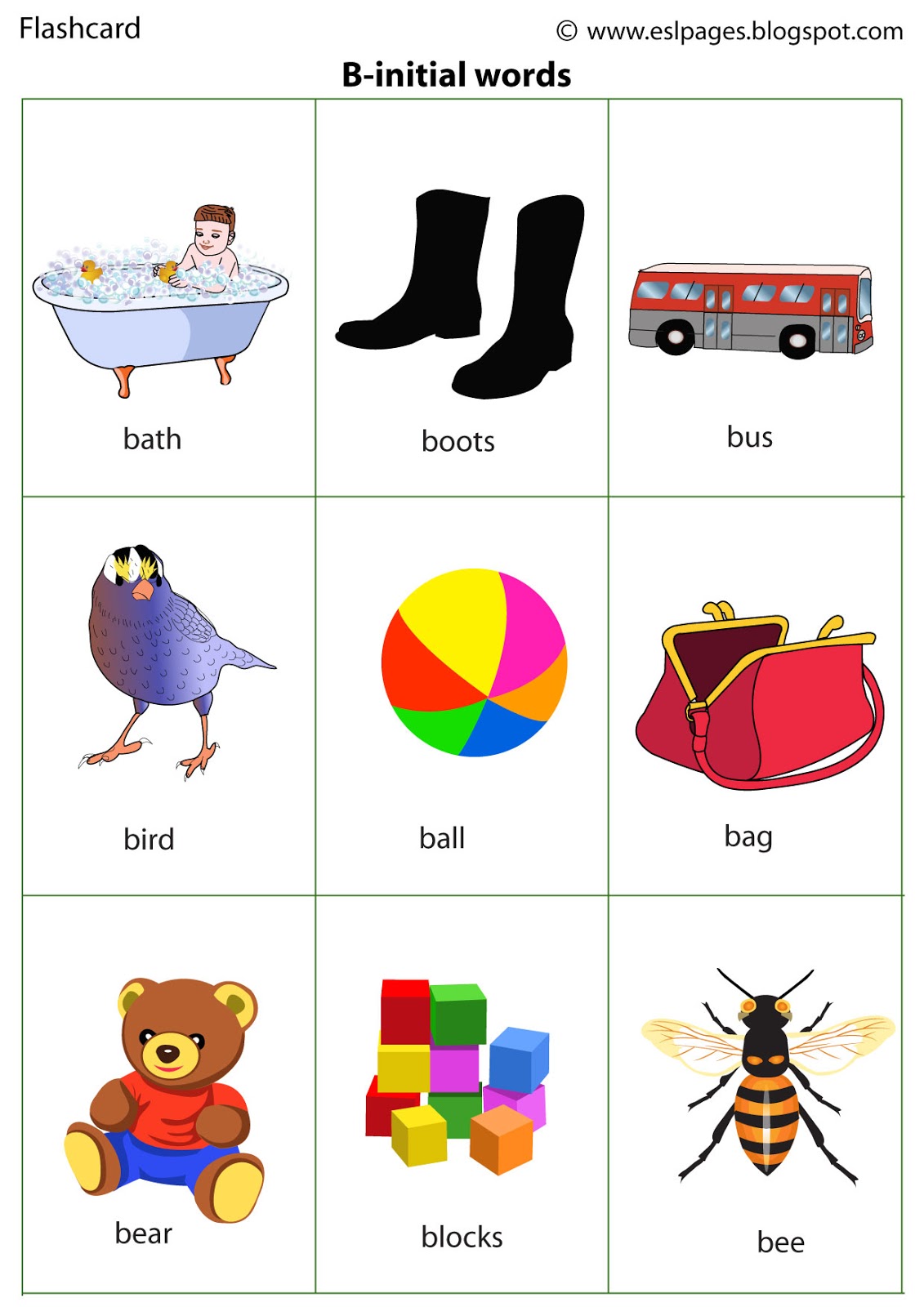 Speechild: speech and articulation worksheets