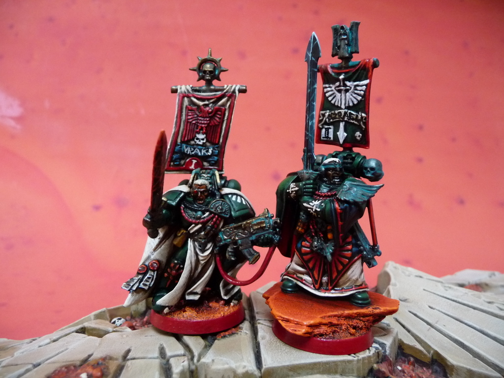 Confessions of a 40k addict: Dark Angels - Azrael and Company Commander ...