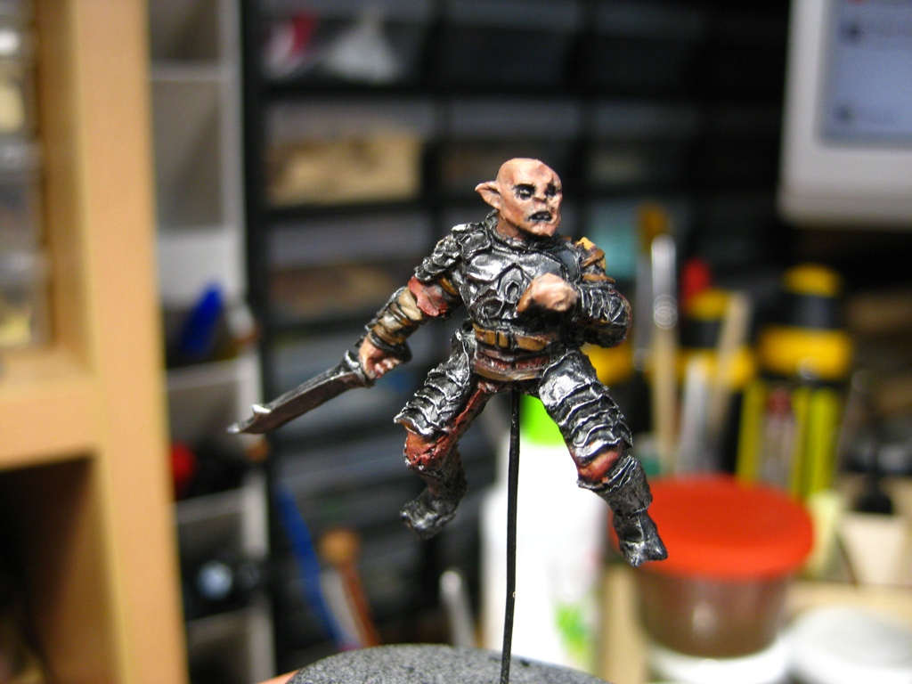 Biblicrafts: GW, Lord Of The Rings "Gothmog On Warg" 28mm Finished & WIP