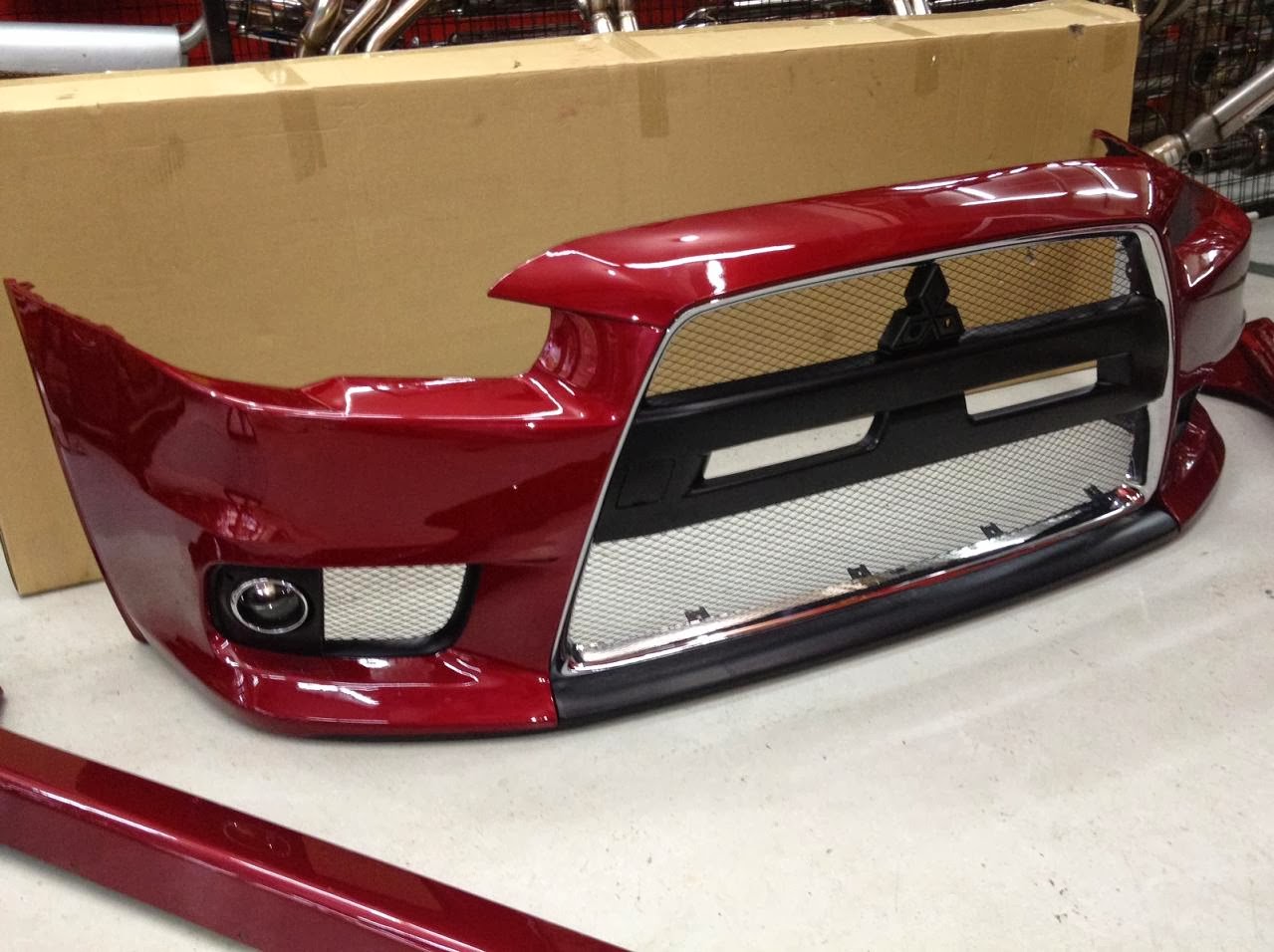 MING HONG MOTORSPORT : PROTON INSPIRA CONVERT TO EVO X BODYKIT （PP）