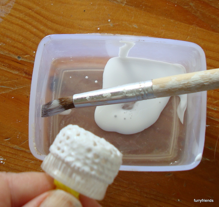 Marianne's Miniverse: Crochet cake dome