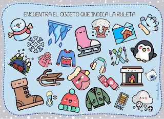 ENCUENTRA LOS OBJETOS DE INVIERNO