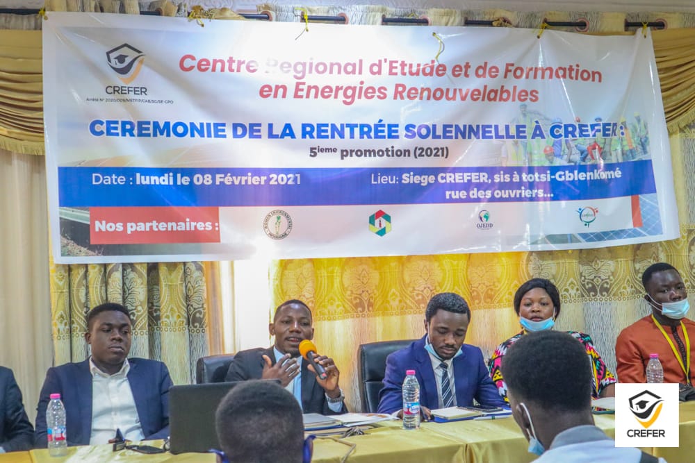 Energie renouvelable : Le CREFER ouvre sa cinquième rentrée pédagogique ...