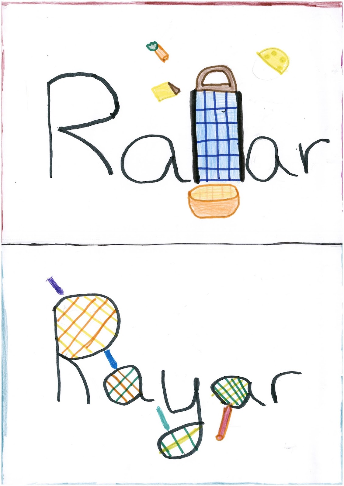 Rallar o rayar | EL ESQUELETO DE LAS COSAS