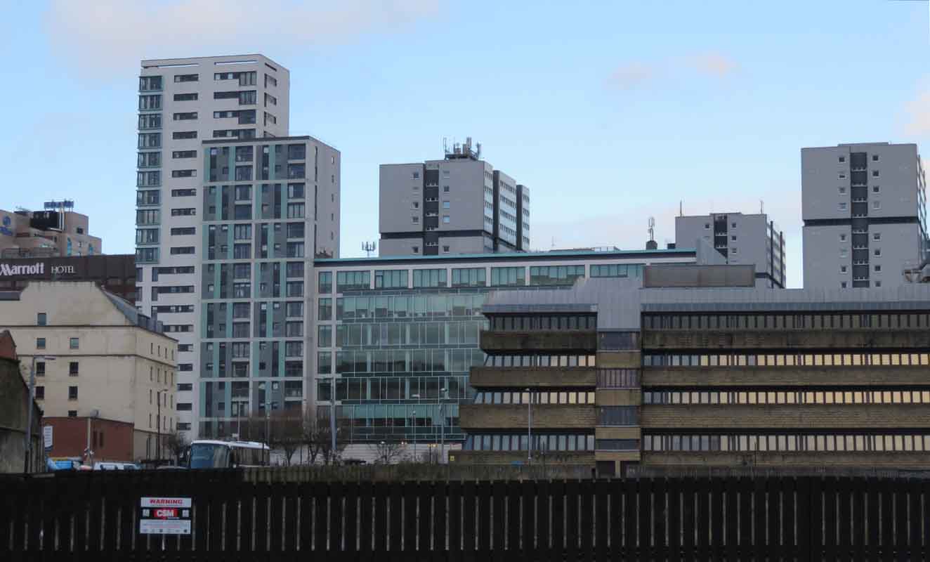 Alex and Bob`s Blue Sky Scotland: Anderston. Anderston Centre. The ...