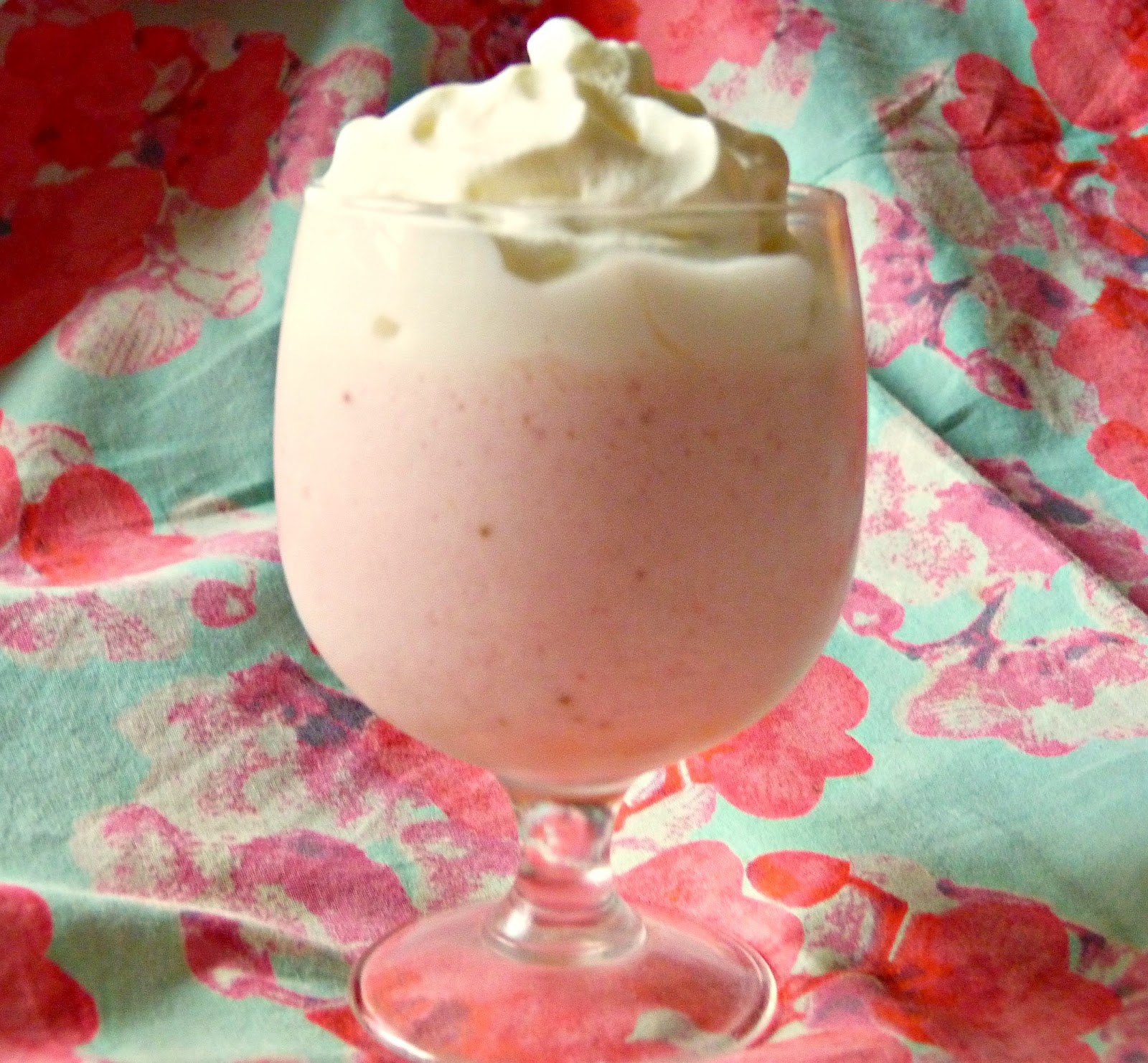 Kitchen & Bakery.: Strawberry yogurt Mousse and Coconut Chantilly.