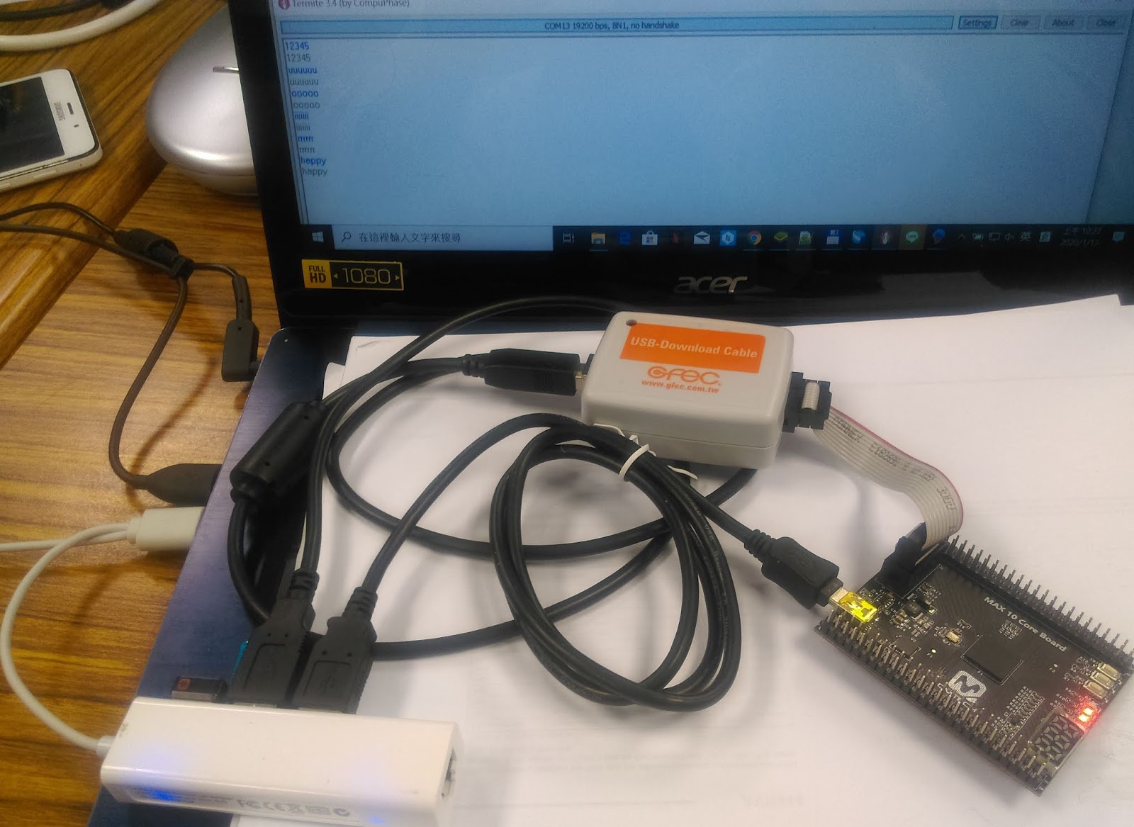 Fpga Sample 如何使用 Uart Loopback 驗證