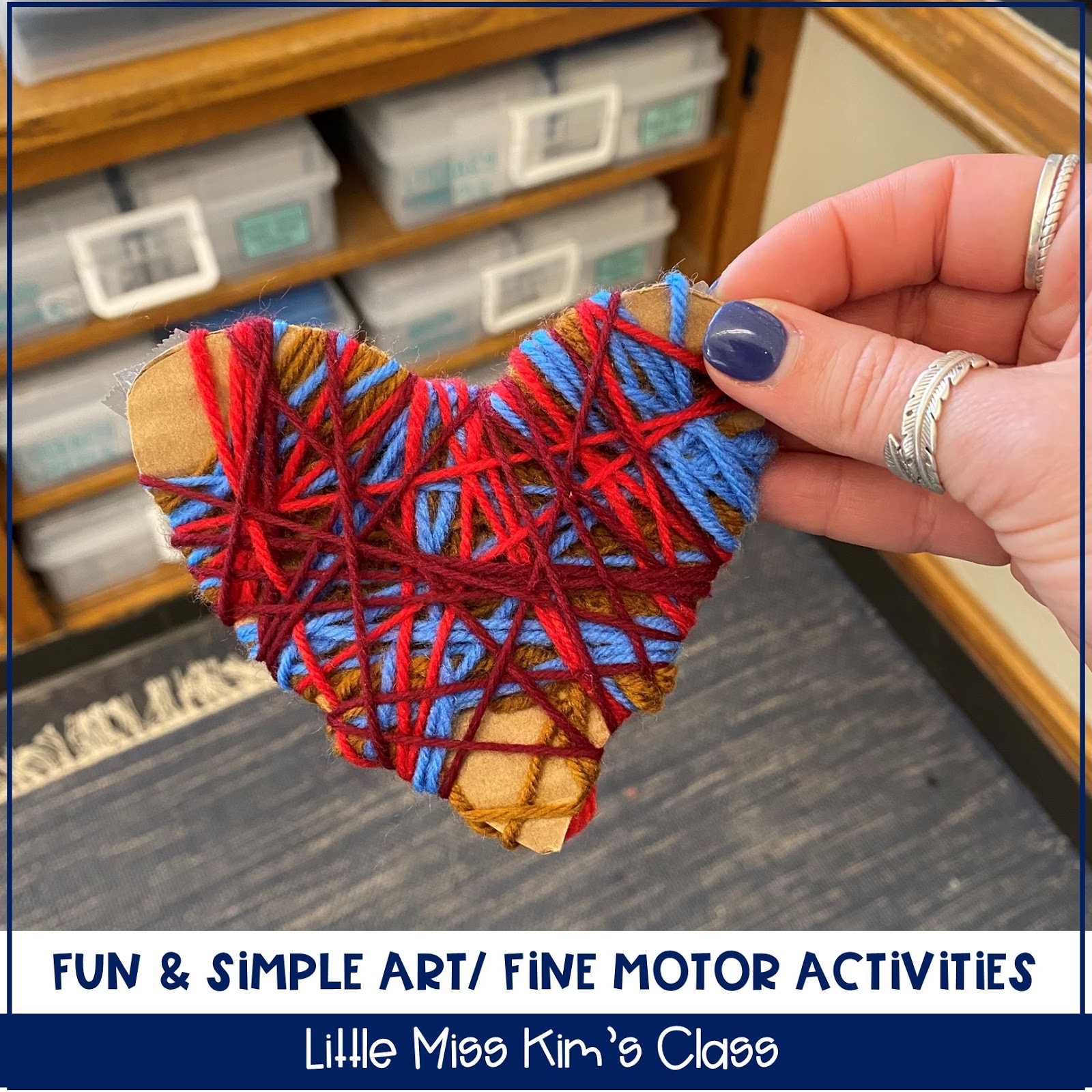Little Miss Kim's Class: 6 Fun & Simple Art/ Fine Motor Activities