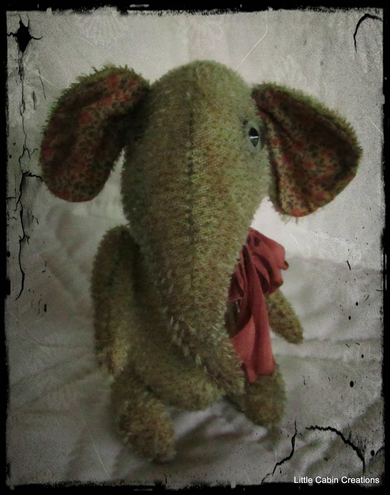 "MAKE DO DOLLS": Little Elsie Elephant
