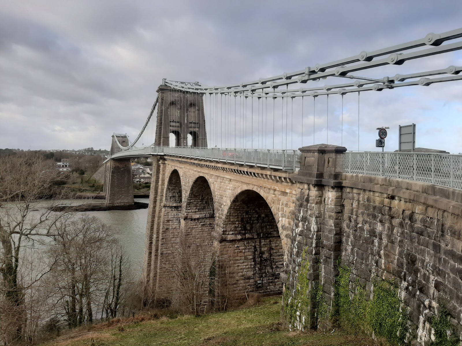 The Happy Pontist: Welsh Bridges: 17. Menai Suspension Bridge