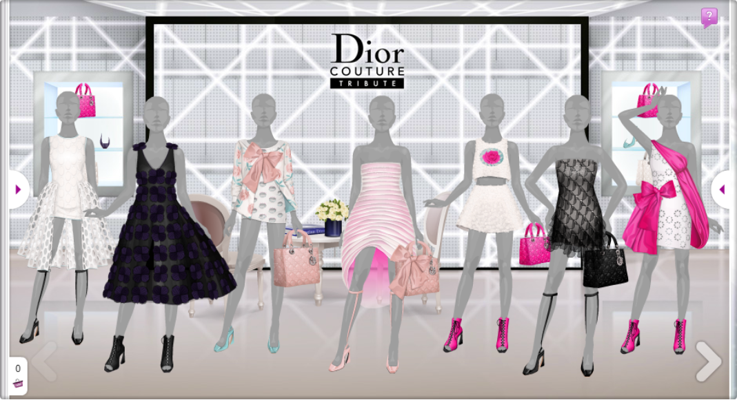 Two Stardoll Pals: Store Review: Dior Couture Tribute