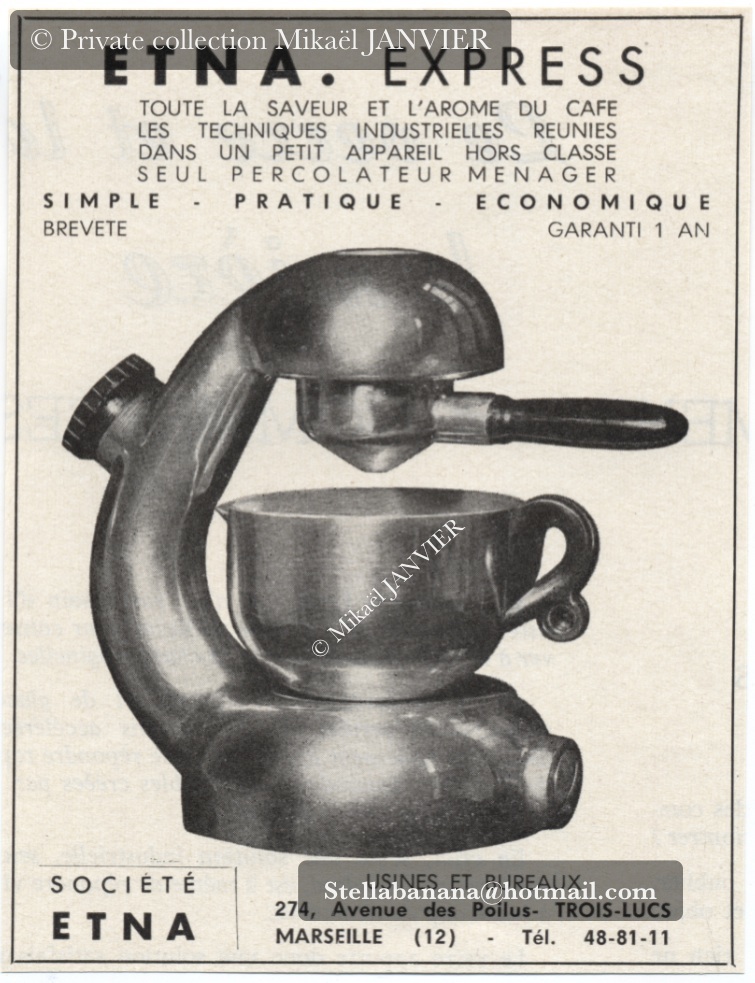 Mik's (H)ob(by)session: Home espresso coffee maker made in France by ...