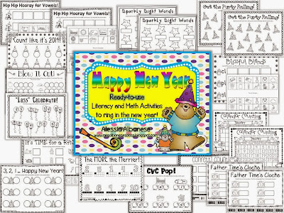 Ring in the New Year....with a GIVEAWAY! | Mrs. Albanese's Kindergarten ...