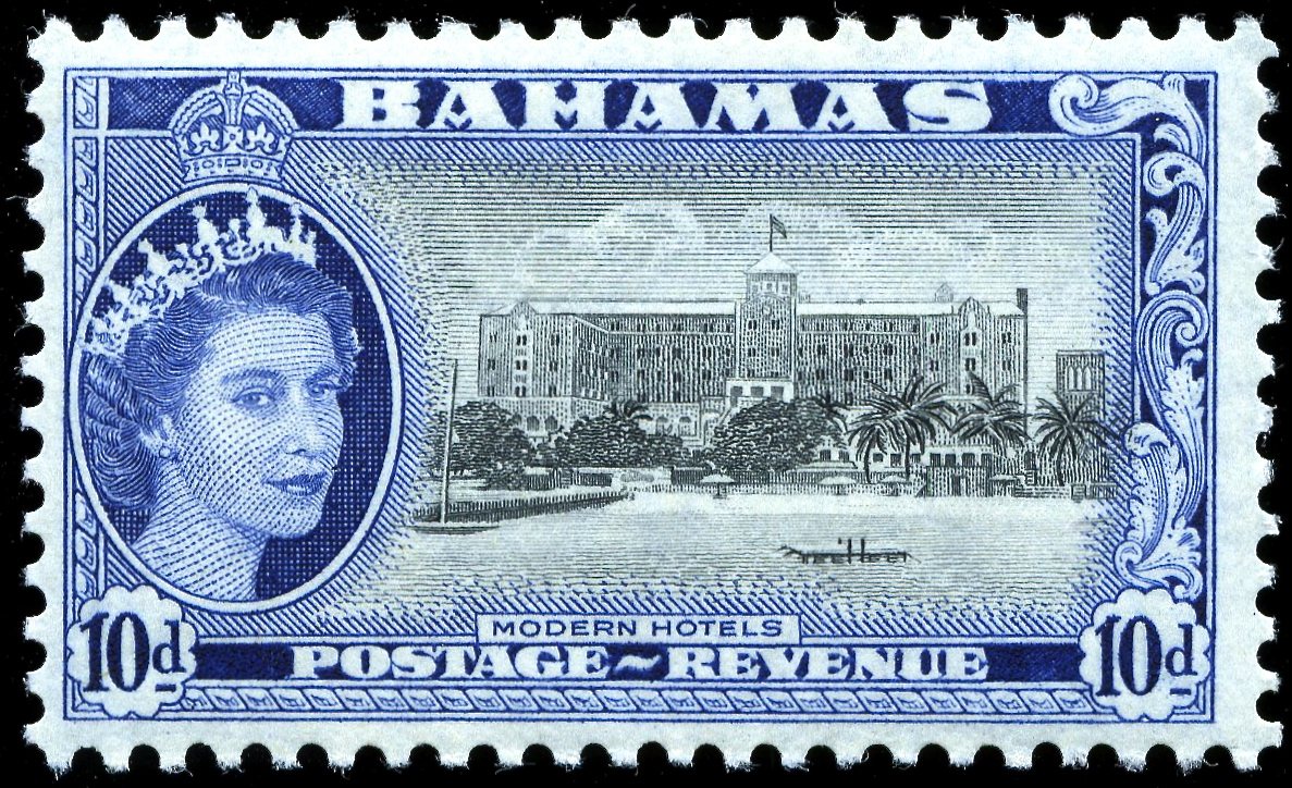 King George VI Postage Stamps: Bahamas 1954(1 Jan) - 63 SG201/216