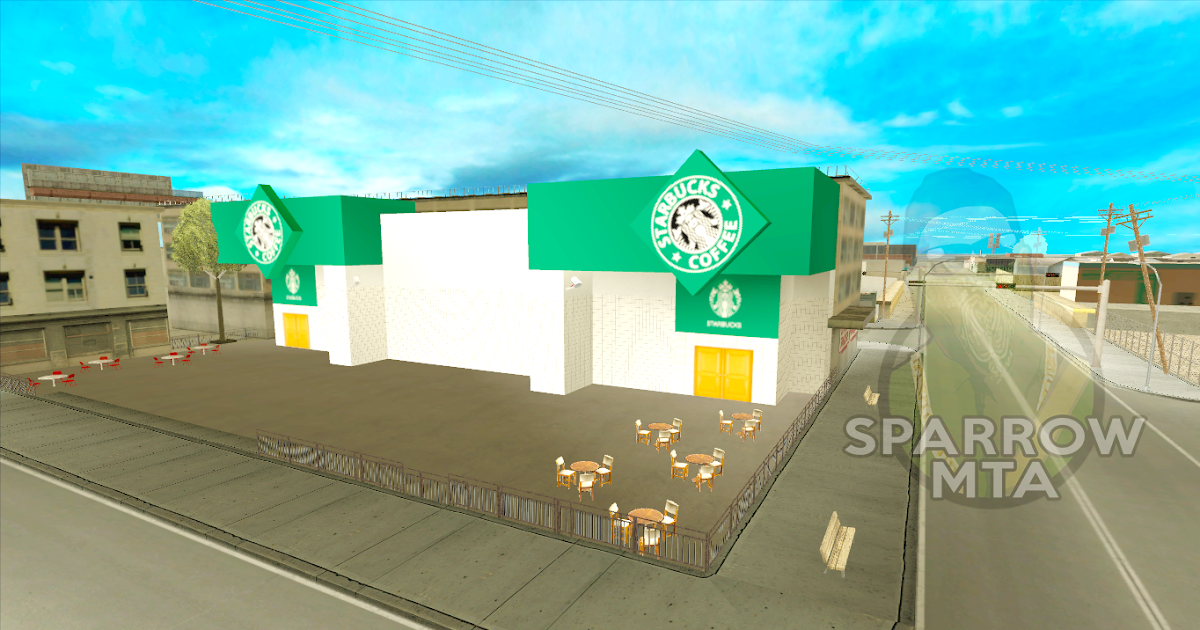 MTA SA Yeni Starbucks Texture + Map Scripti