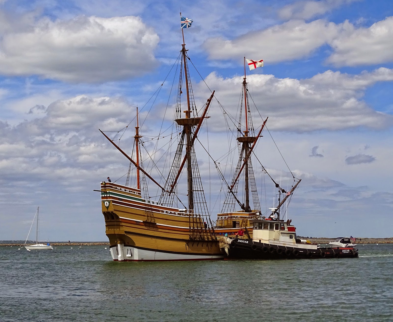 Joe's Retirement Blog: The Return of Mayflower II, Plymouth ...