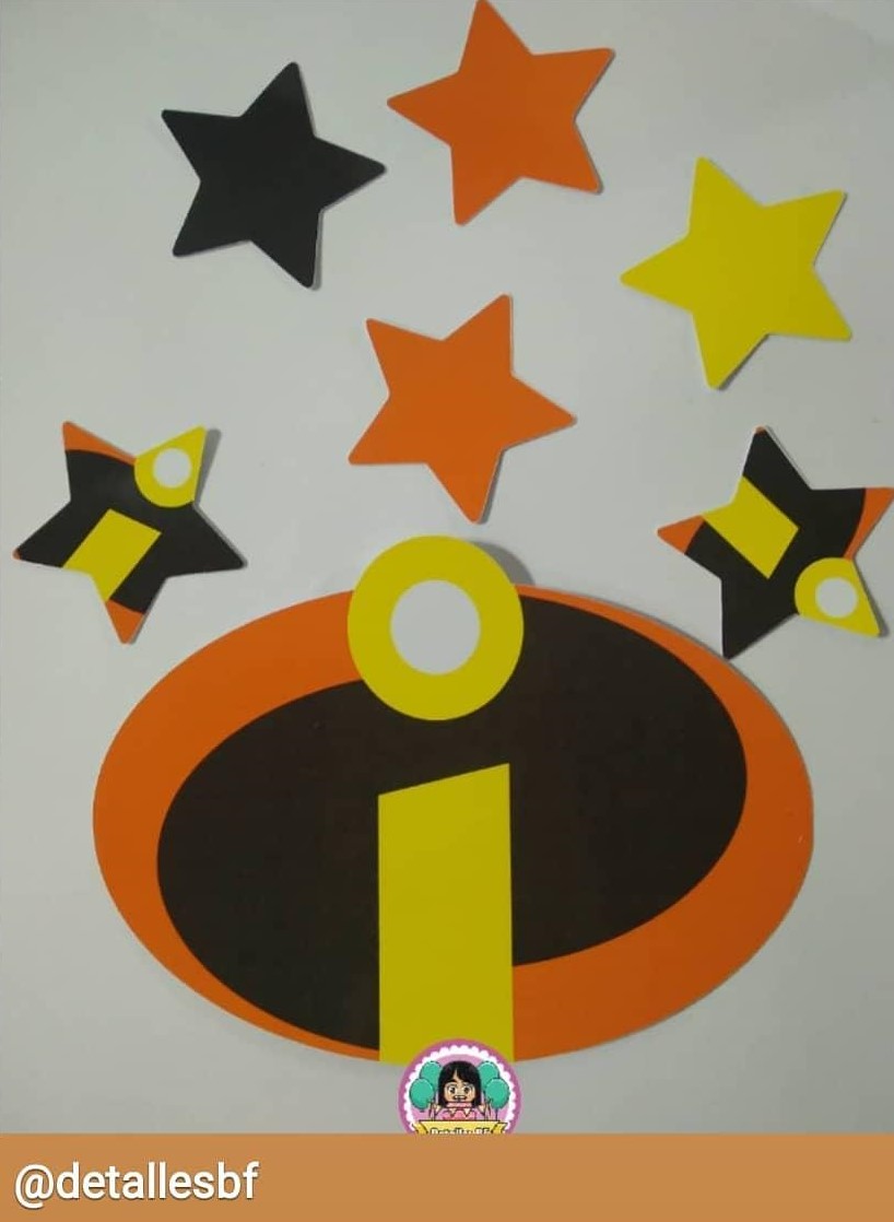 Topper Los Increíbles - Mis Toppers Tus Toppers