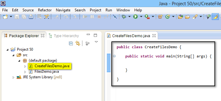Selenium-By-Arun: 259. Creating files in your Project Workspace Selenium-By-Arun: 259. Creating files in your Project Workspace