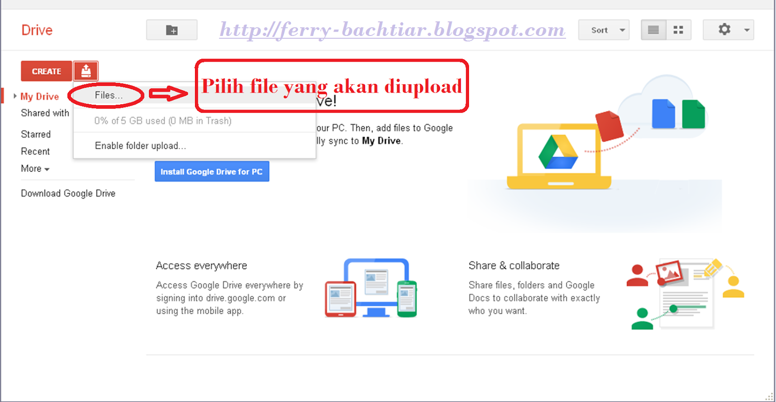 Tutorial Membuat Link Download dari File yang telah Diupload pada ...